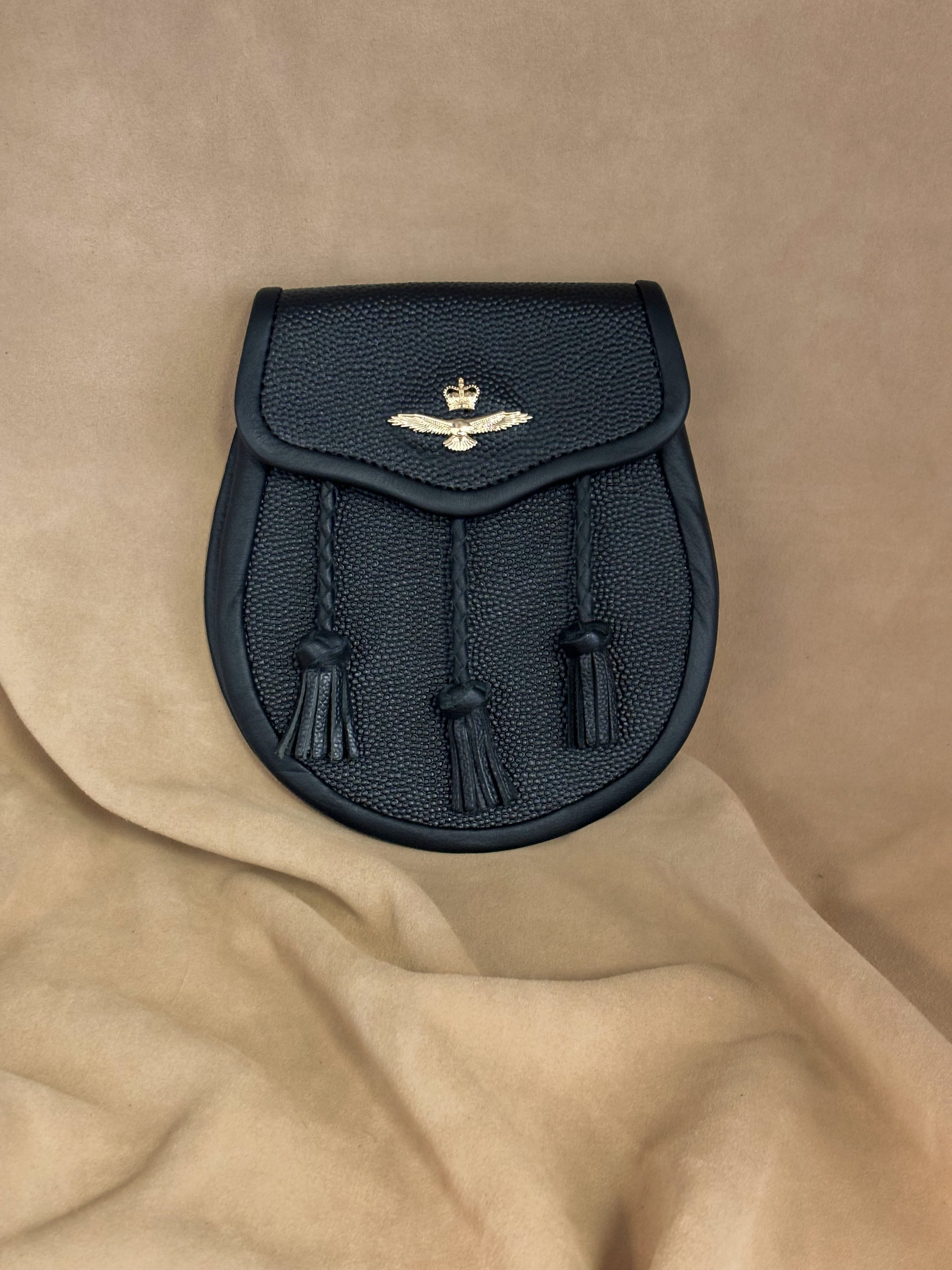 RCAF Day Sporran- Gold Hardware – L&M Highland